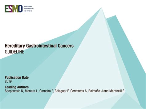 Esmo Interactive Guidelines