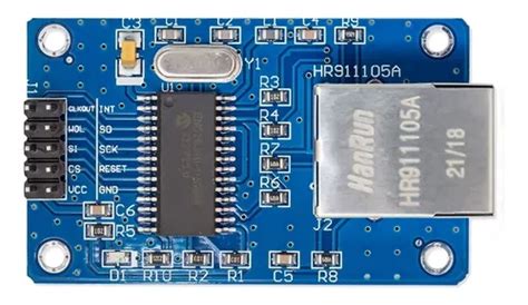 mgsystem modulo ethernet enc28j60 para arduino pic avr cuotas sin interés