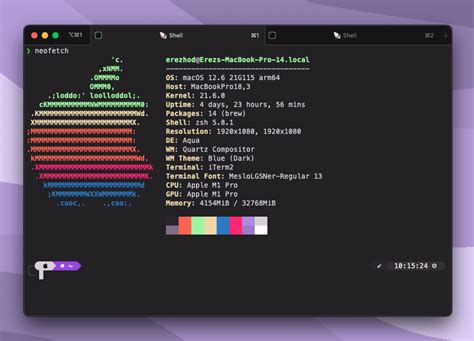 [oh my zsh powerlevel10k] love my little shell setup r unixporn