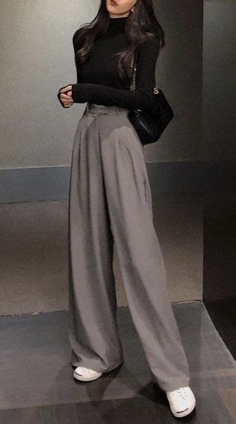 Pin By Aurora On Fashion Casual Style Outfits Casual Outfits Korean Fashion