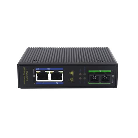 Gigabit 1 Optical 2 Electrical Industrial Grade Ethernet Switch Qianlue