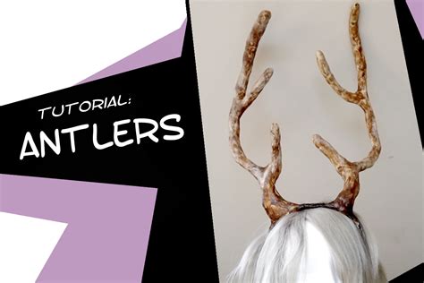 How To Make Easy Deer Antlers For Cosplay