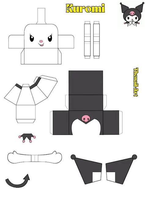 Papercraft Kuromi
