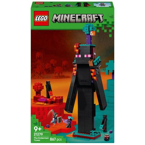 Lego Minecraft The Enderman Tower Set Smyths Toys Uk