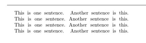 How To Do A Correct Inter Sentence Non Breaking Space TeX LaTeX Stack Exchange