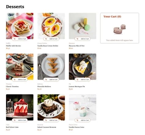 Frontend Mentor Food Order Using Vite React Tailwind Css Coding