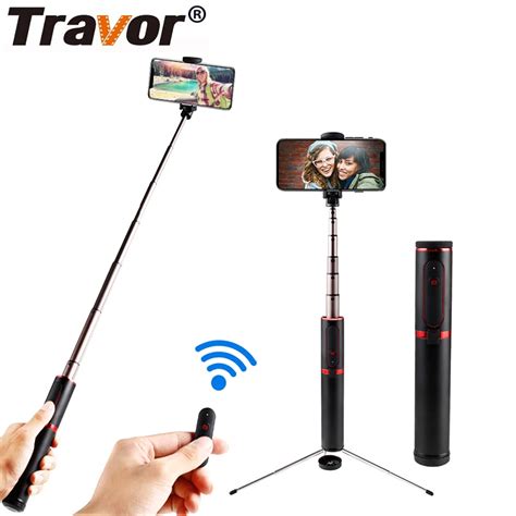 TRAVOR штатив монопод селфи палка Bluetooth портативный ручной селфи ...