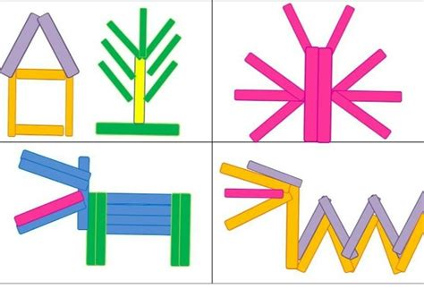 Счетные палочки для работы с детьми дошкольного возраста СУНДУЧОК для воспитателей и