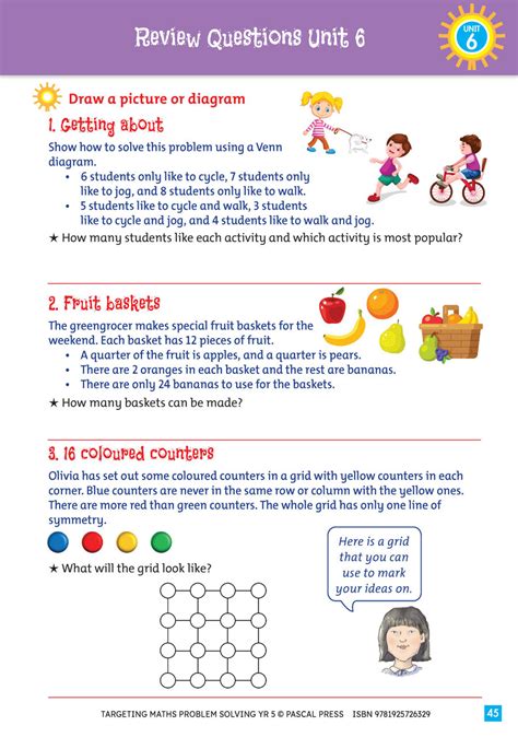 Targeting Maths Problem Solving Year 5 Pascal Press 9781925726329