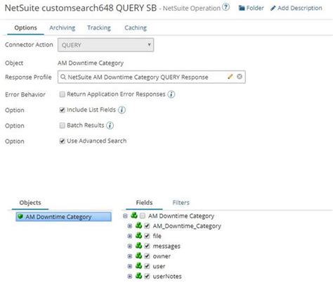 Question Netsuite Advanced Search Query Unexpectederror Boomi