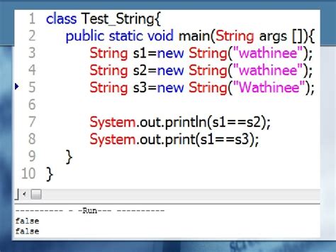6 Object Class String Encapsulation Object Class String