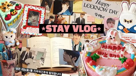 Stay Vlog 네 럭드1등이요 • 2021 리노 생카 투어🍰 • 스키즈 앨범깡 • 램니쿠야 • 비트로드 덕질브이로그 Hbd Leeknow 2021 Youtube