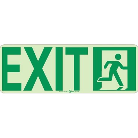 Exit Sign 50R 2SN R
