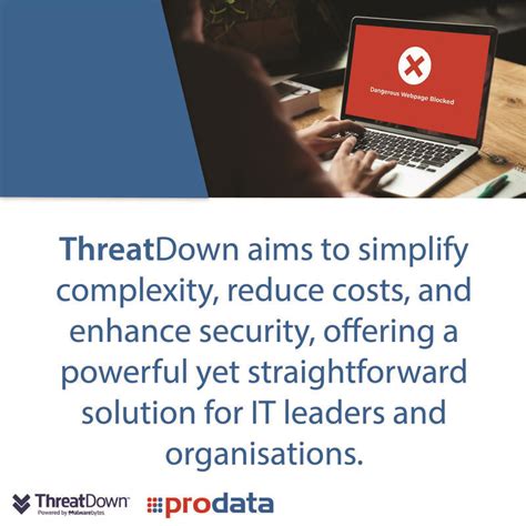 Prodata On Linkedin Prodata Threatdown Malwarebytes Cybersecurity Antivirus Business…