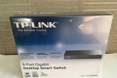 Коммутатор Tp-Link tl-sg2008 Smart 1 Гбит 8-портов | Festima.Ru ...
