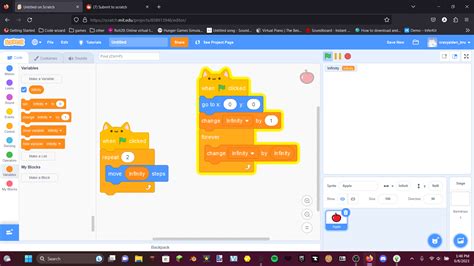 X Infinity Y Nan Nan Means Not A Number Variable Name Does Not Matter R Scratch