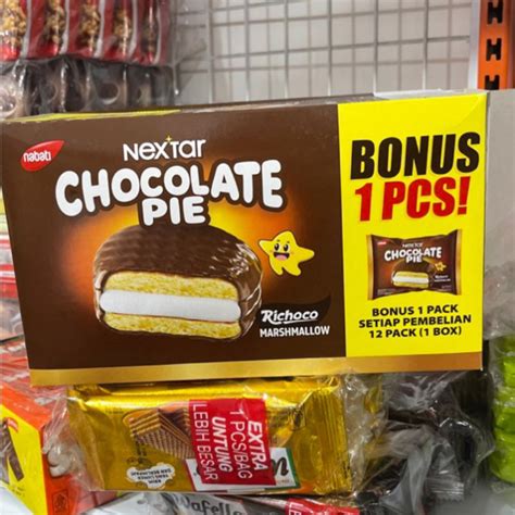 Jual Nextar Chocolate Pie Free 1 Shopee Indonesia