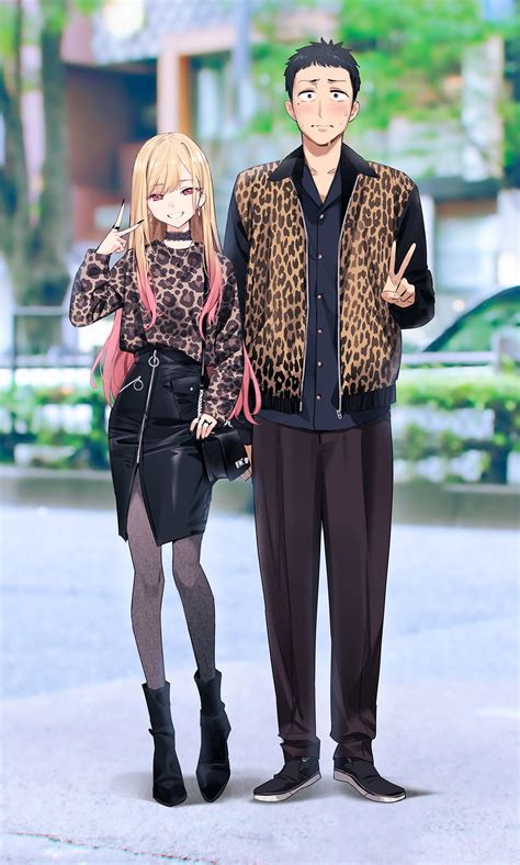 Kitagawa Marin And Gojou Wakana Sono Bisque Doll Wa Koi Wo Suru Drawn By Yd Orange Maru