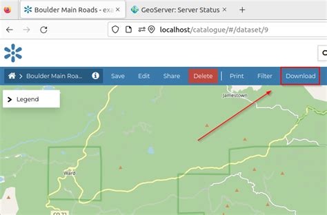 Downloading And Exporting Data — Geonode Training