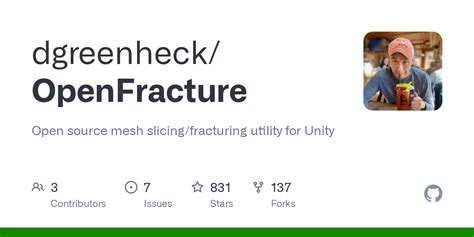 Github Dgreenheckopenfracture Open Source Mesh Slicingfracturing Utility For Unity