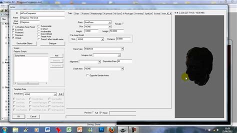 Skyrim Creation Kit Tutorial 1 Create A Companion Part 1 Youtube