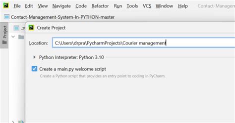 Courier Management System Project In Python Copyassignment