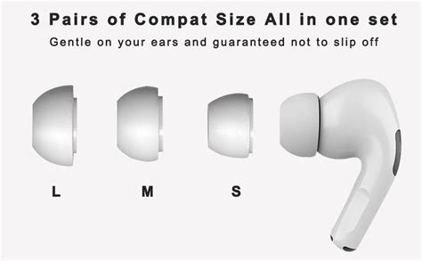 Ersatz Ohrstöpsel Für Airpods Pro Mit Loch Zur Geräuschreduzierung
