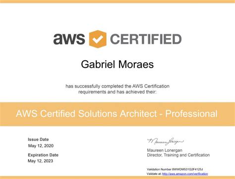 Gabriel Moraes On Linkedin Aws Certified Awssapro Sapro Awsarchitecture Cloudcomputing