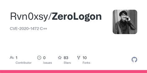 GitHub Rvn Xsy ZeroLogon CVE C