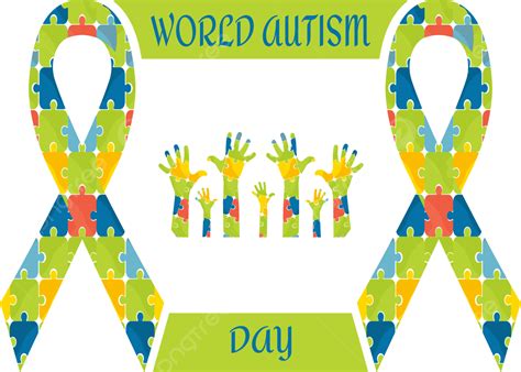 창조적 인 세계 자폐증 인식의 날 벡터 자폐성 일 인식 Png 일러스트 및 벡터 에 대한 무료 다운로드 Pngtree