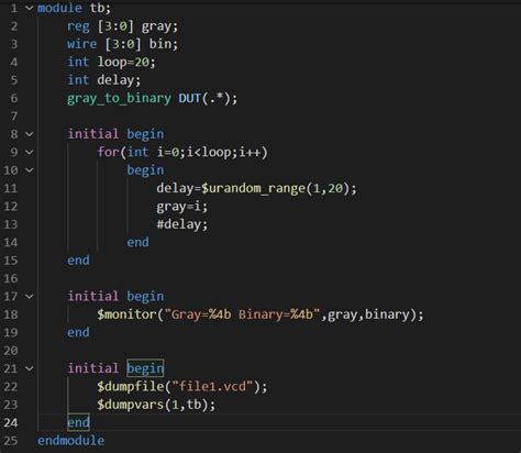 Verilog Examples Code Converters Binary To Gray And Gary To Binary