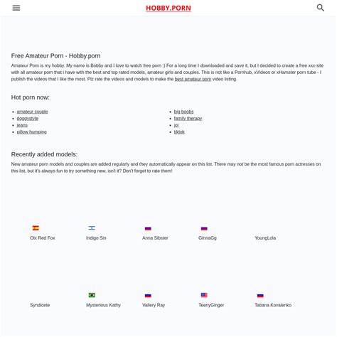 Is Hobby Porn Legitimate Or A Scam