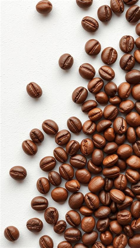 Фон с кофейными зернами · Обои на телефон по ссылке в 2025 г Обои Кофейня Фон
