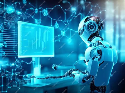 Automation Data Analytic With Robot And Digital Visualization For Big