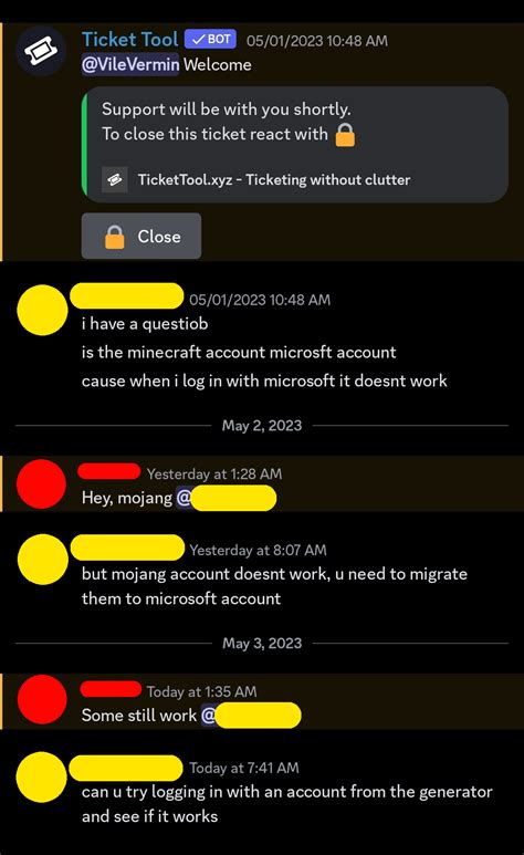 I Got Some Alts And They Were Mojang Accounts I Dont Have Access To