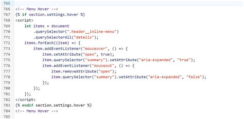 How To Add Hover To Shopify Menu Inc Mega Menu