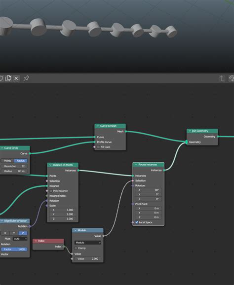 Odd And Even In Geometry Nodes Blender Stack Exchange