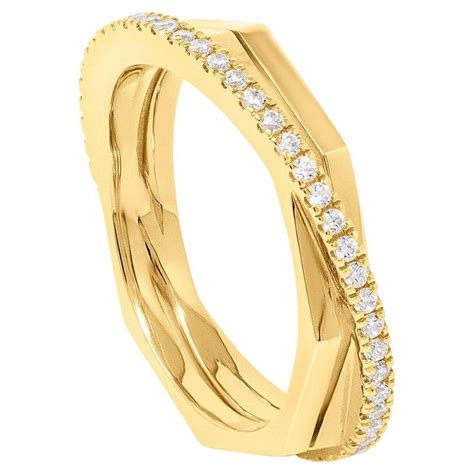 Customizable 18k Yellow Gold 051 Carat Round Brilliant Cut White