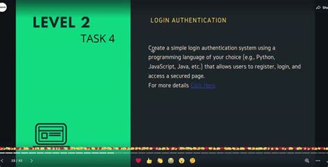Rafith Sheik On Linkedin Internship Login Webdevelopment Oasisinfobyte
