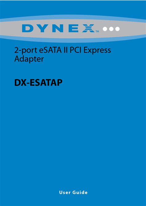 Dynex Dx Esatap User Manual Pdf Download Manualslib