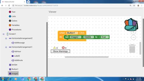 Show Image When Click A Button Discuss Kodular Community