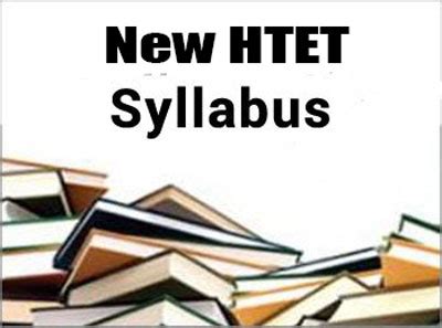 HTET Syllabus For TGT PGT PRT Level PDF Free Download