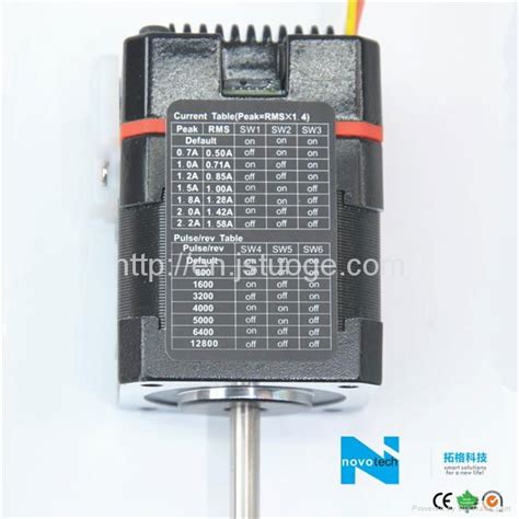 integrated open loop stepper motor and driver system io novotech china manufacturer