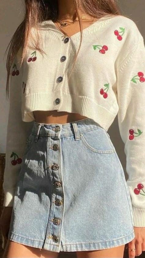 10 нежных эстетичных нарядов для того чтобы выглядеть мило и комфортно Cute Outfits Casual