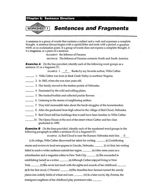 Sentence Structure Pac Pdf Subject Grammar Sentence Linguistics