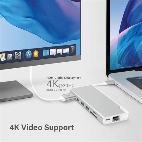 Buy Usb C Dock Plus With Power Delivery Ultra Series Online At Alogic