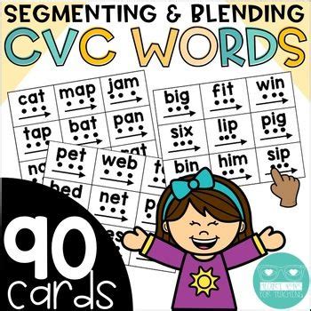 CVC Segmenting And Blending Cards