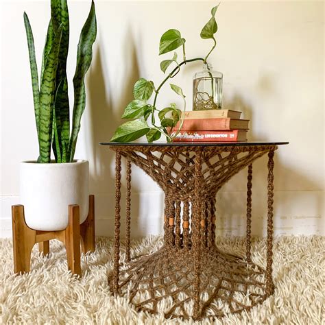 Macrame Coffee Table