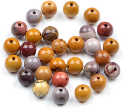 Ad Beads Natural Semi Precious Gemstone 10mm Round Loose