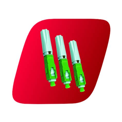 Fast Conector Fibra Sc Apc Opt Fc0d Optictimes Do Brasil